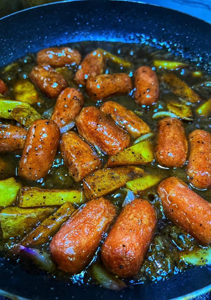 Resipi Sosej Black Pepper oleh Ann👩🏻‍🍳 - Cookpad