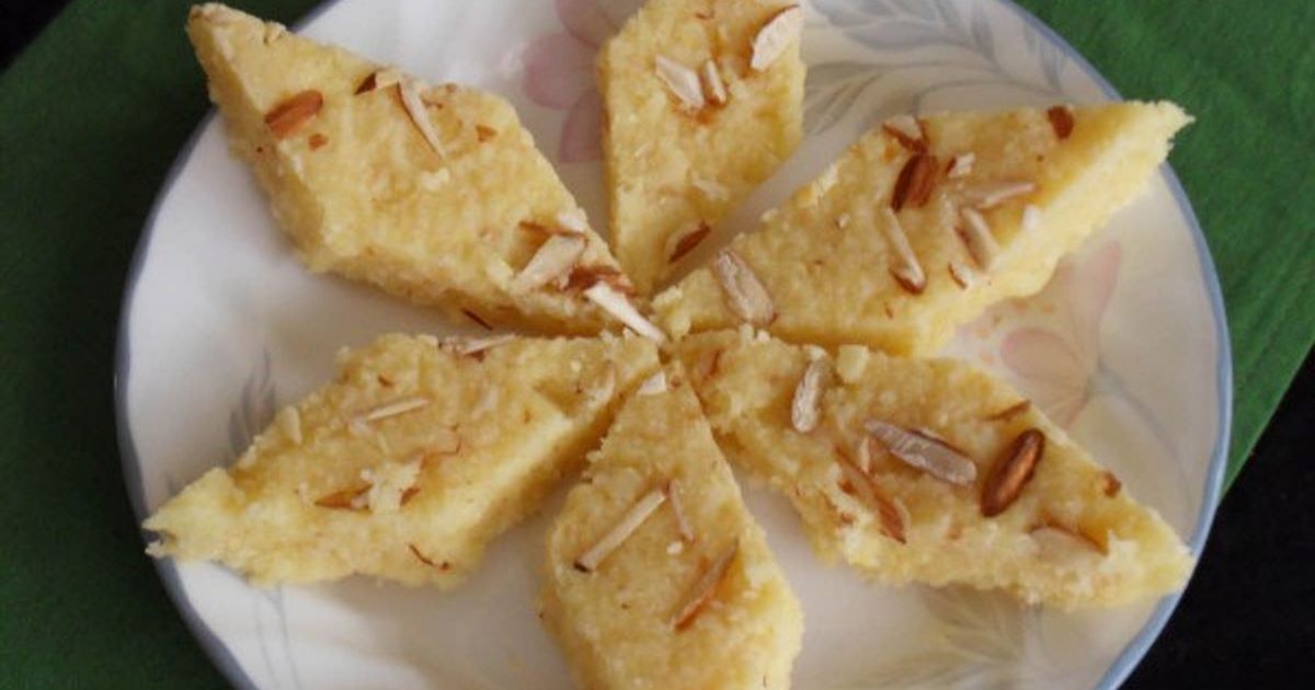 Malai Burfi Recipe | Halwai Style Cream Burfi Recipe by Priya Jain ...