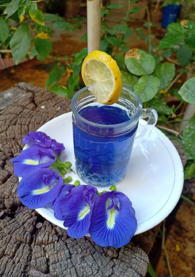 Butterfly pea flower tea Recipe by Beena Radia - Cookpad