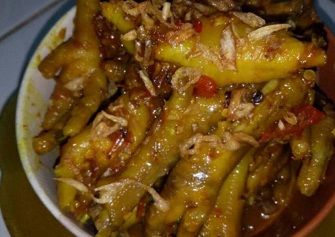 Resep Ceker Mercon oleh retnaevriana - Cookpad