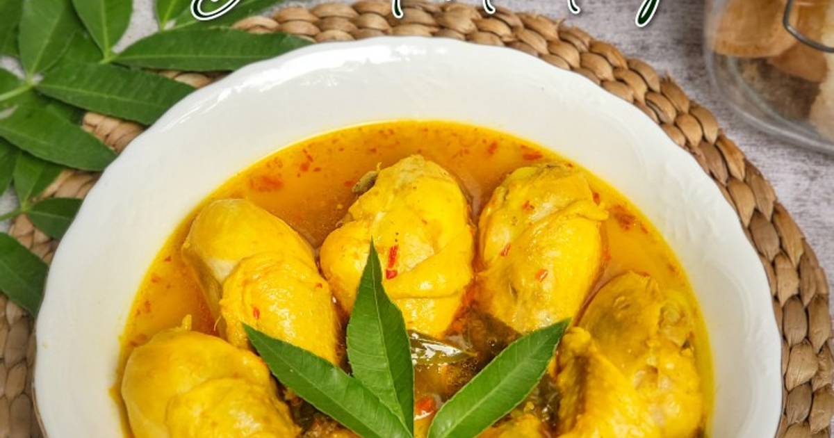 28 resep ayam lempah kuning daun kedondong enak dan mudah - Cookpad