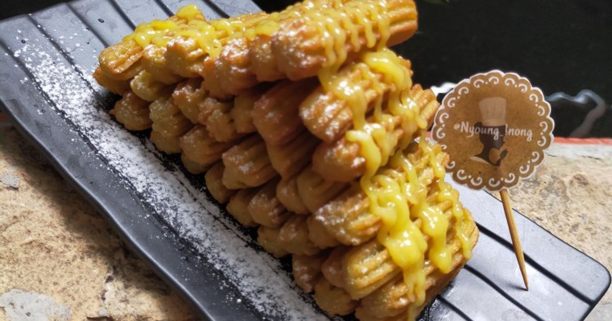 Resep Mini Churros Matcha With Lemon Curd oleh Ika Mahendra Moenif ...