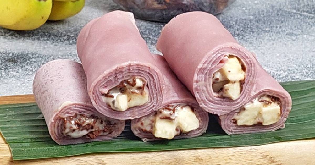 12 resep banana roll taro enak dan mudah - Cookpad