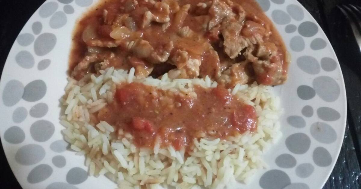 Bisteces a la mexicana Receta de Ingrid Magaña - Cookpad