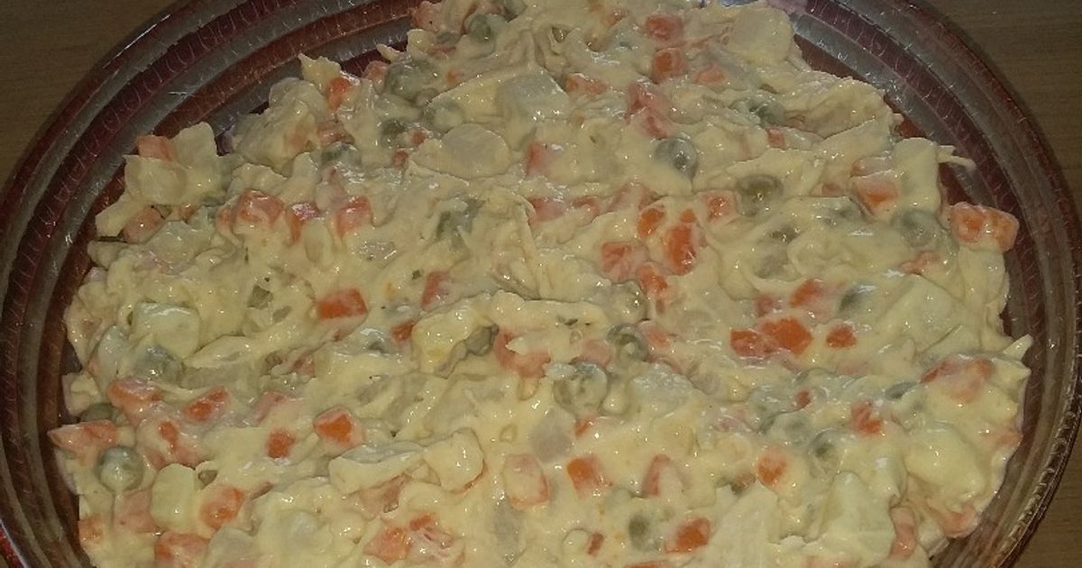 Ensalada Rusa (De Pollo) (Navideña) Receta de luluxg- Cookpad