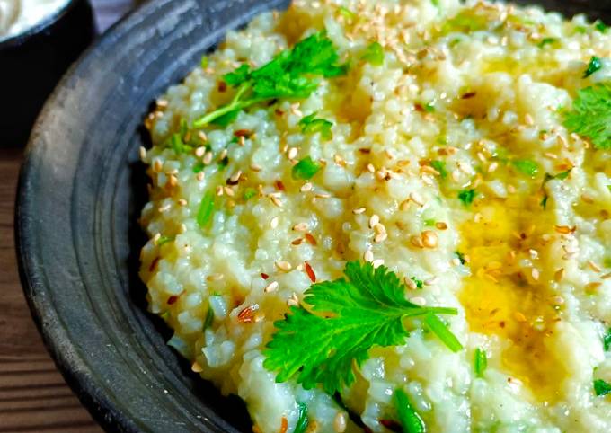 Kanki / Broken Rice Porridge Recipe by spicequeen - Cookpad