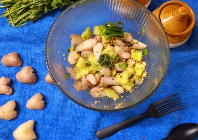 Water chestnut chaat (singhada) Recipe by Sneha Patel - Cookpad