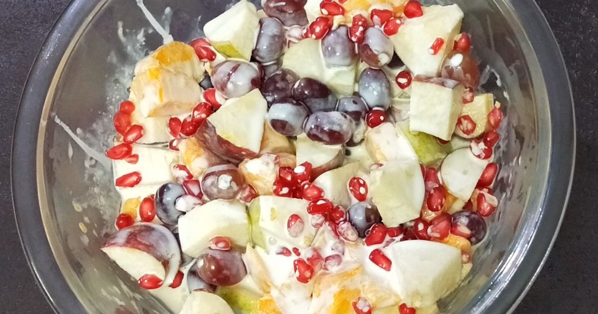 Ami Sheth Patel દ્વારા રેસીપી મિક્સ ફ્રૂટ ટ્રફલ (Mix Fruit Truffle ...