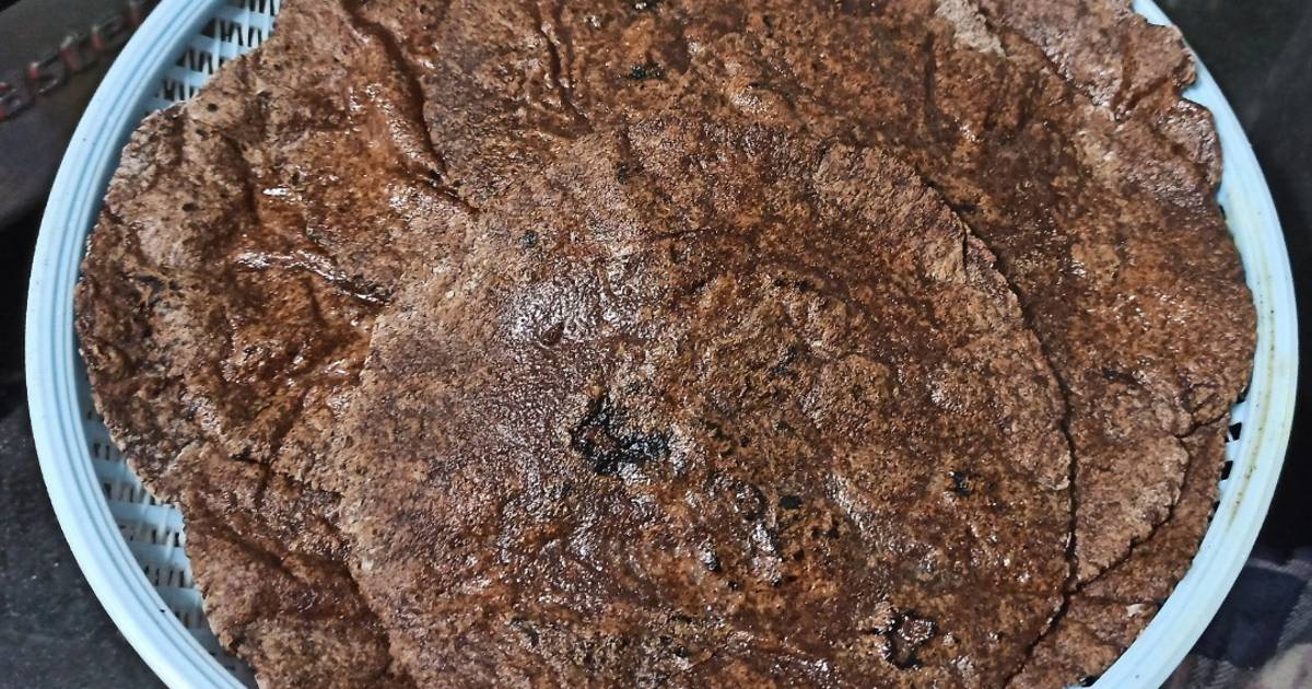 Nanchni chi bhakri Ragi roti Recipe by Ruchika Patel - Cookpad