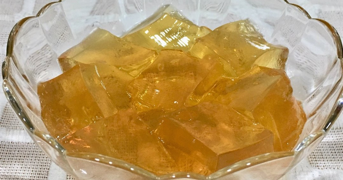 Winter Melon Tea Jelly Recipe by minilala