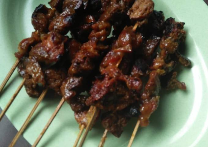 Resep Sate Ati Ampela oleh Susanti Maris - Cookpad