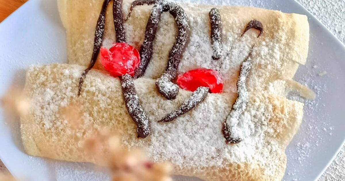 Resep Pisang Crepes Coklat Salju oleh Kaianiandra - Cookpad