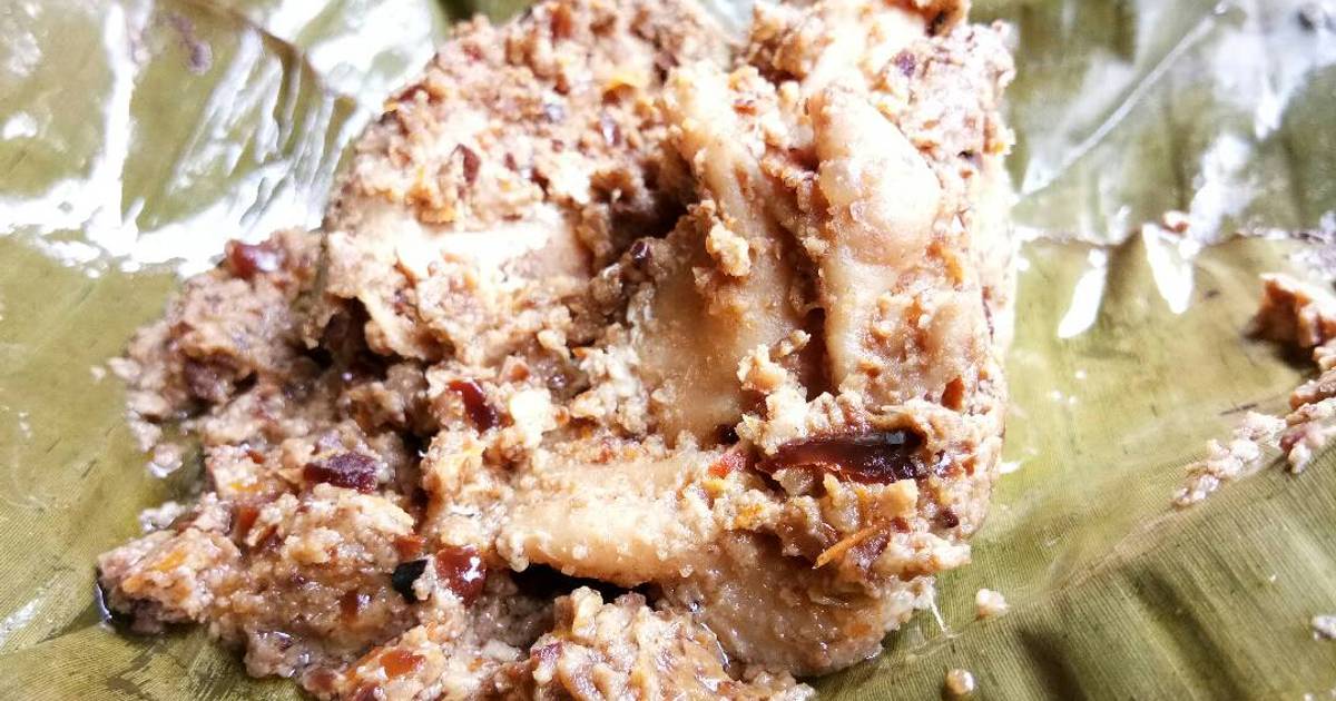 Resep Botok Ayam Bumbu Kacang oleh Linna - Cookpad