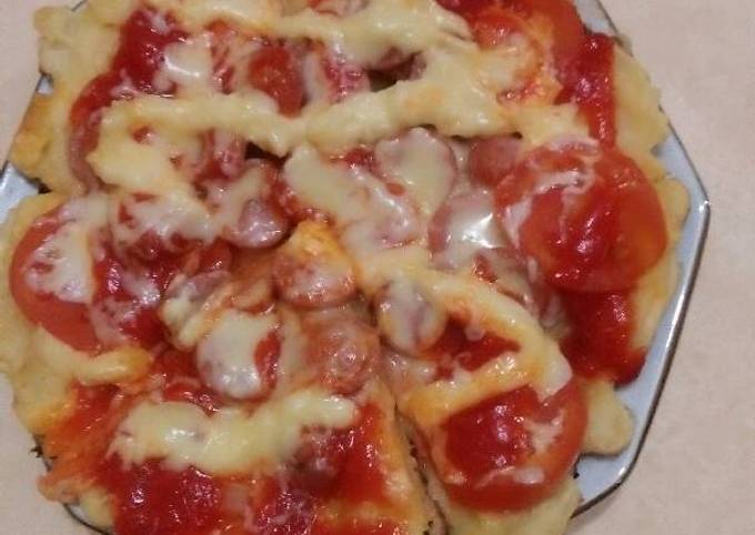 Resep Pizza roti tawar oleh Cucun - Cookpad