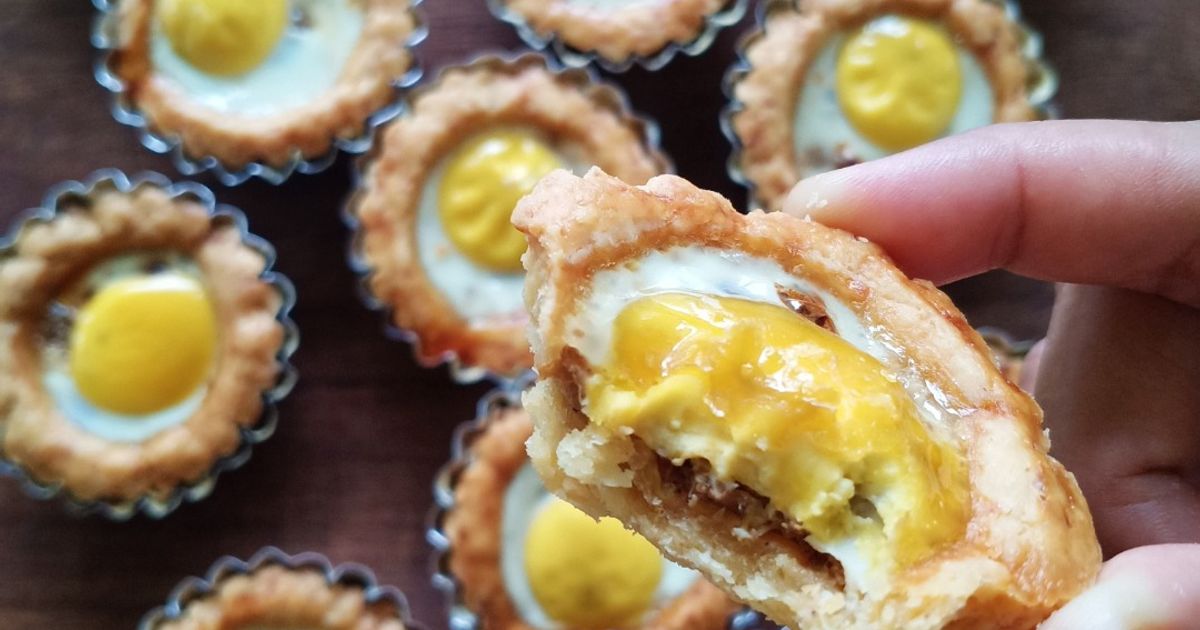Resep Pie Keju Bolognese Telur Puyuh oleh 𝓟𝓲𝓹𝓲𝓷 𝓟𝓼 - Cookpad
