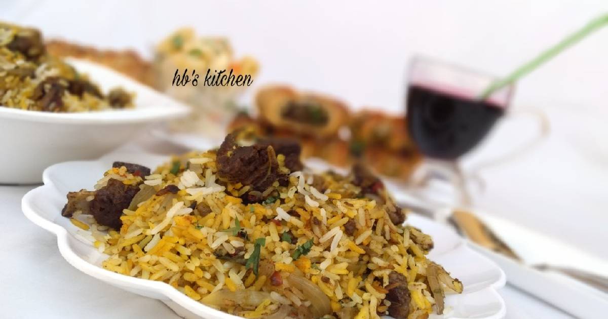Lamb Biryani Rice Recipe by Hussaina Abdullahee - Cookpad
