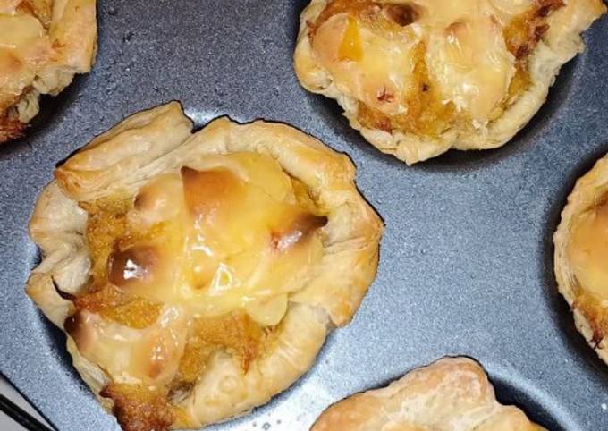 Resipi Pai Mini Tuna, Kentang, Telur dan Keju (Guna Roti Paratha) oleh ...