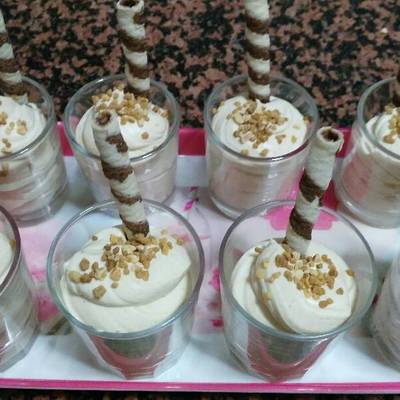 Mousse de Gofio "La piña" Receta de Grimass_cake- Cookpad