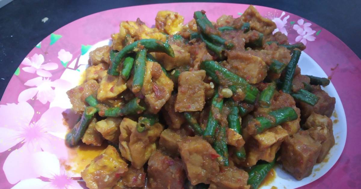 Resep Tumis Tahu Tempe Kacang Panjang oleh evo febiola - Cookpad
