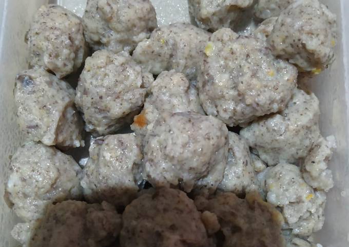 Resep Bakso udang jamur oleh Rima Kartika Fatha - Cookpad