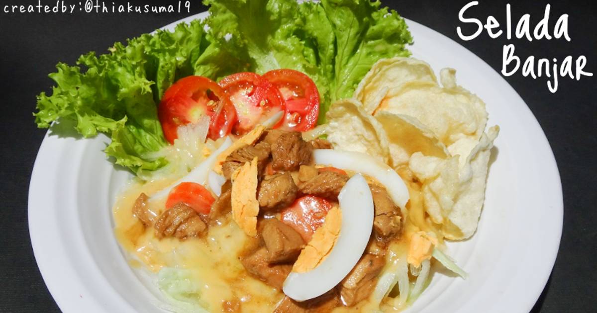 Resep Selada Banjar oleh Thia Kusuma - Cookpad