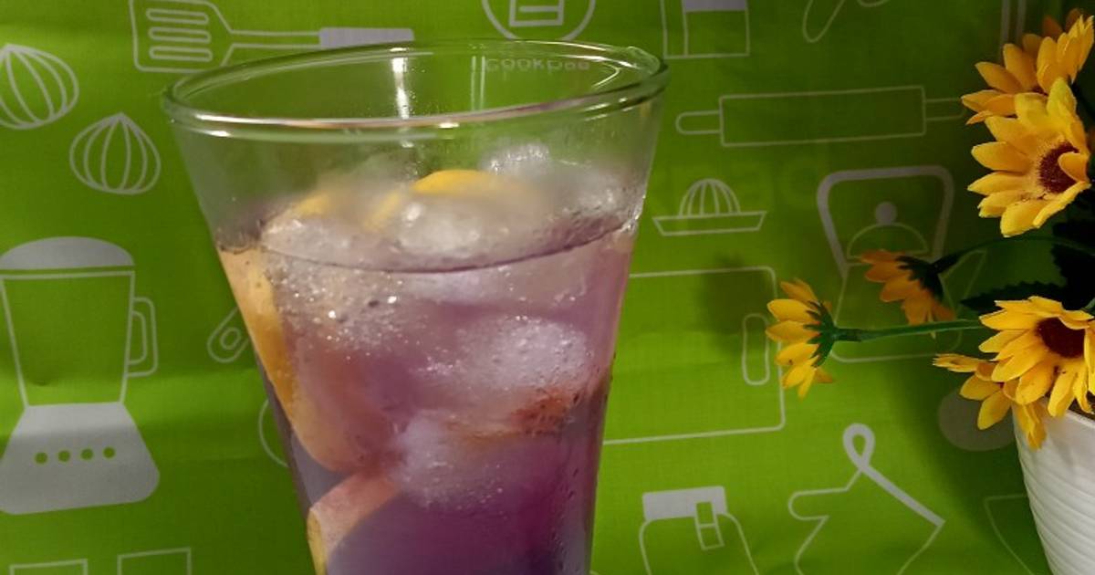 54 resep es lemon bunga telang enak dan mudah - Cookpad