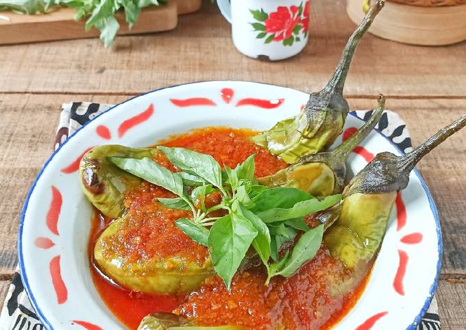Resep Pecak Terong oleh Presella - Cookpad