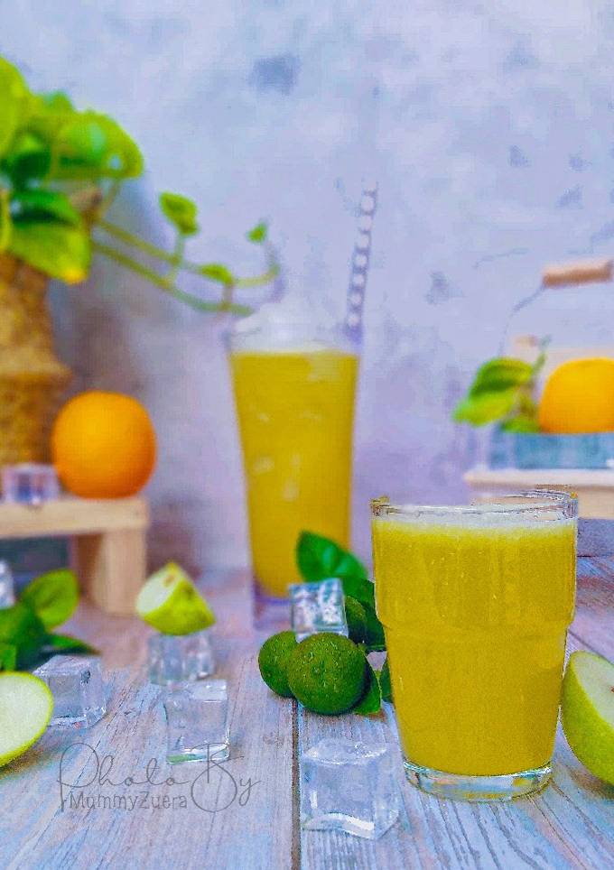 Resipi Green Apple Kasturi Asam Boi oleh mummyzueralicious - Cookpad