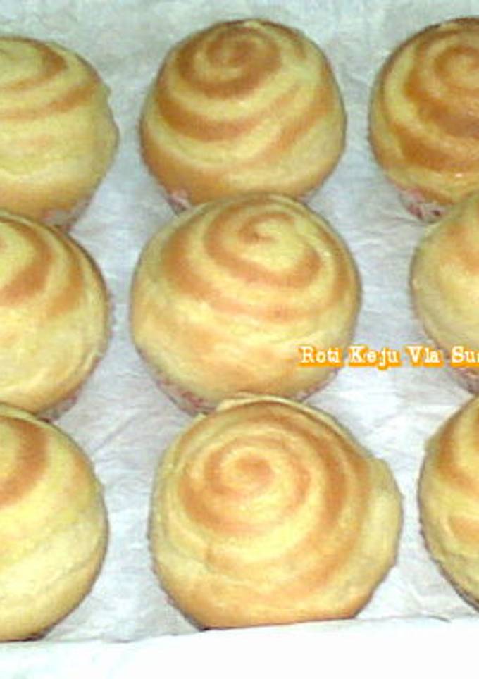 Resep Roti Keju Vla Susu oleh Tutty Frutty - Cookpad