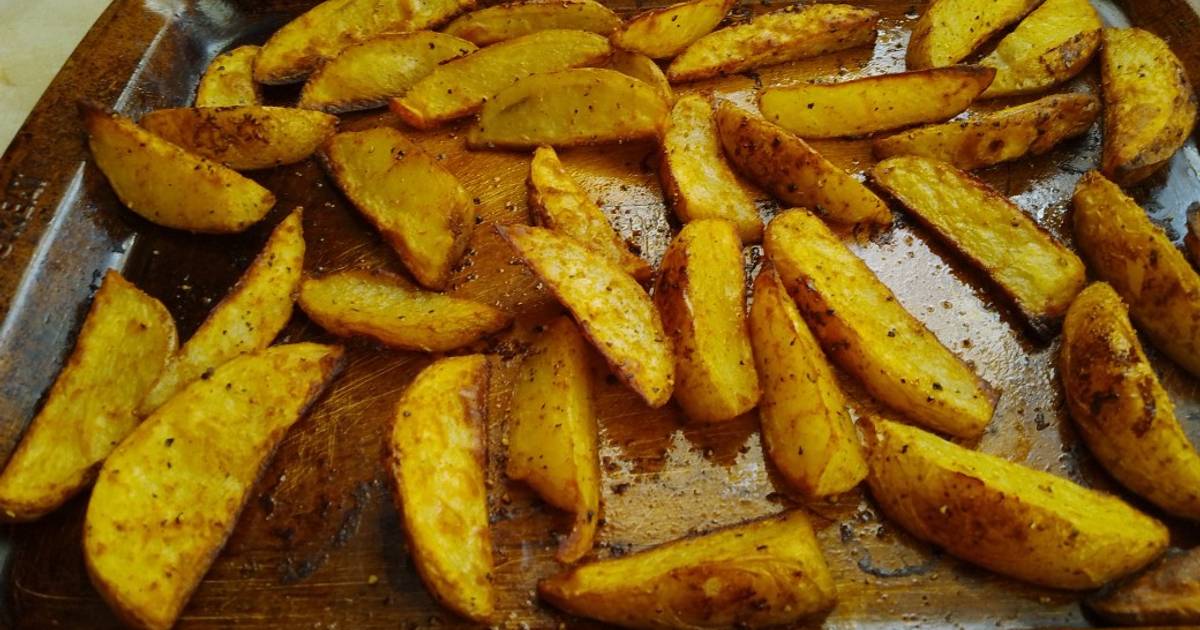MyStyle Easy Potato wedges Recipe by The Baking Nurse/Deb Smith - Cookpad