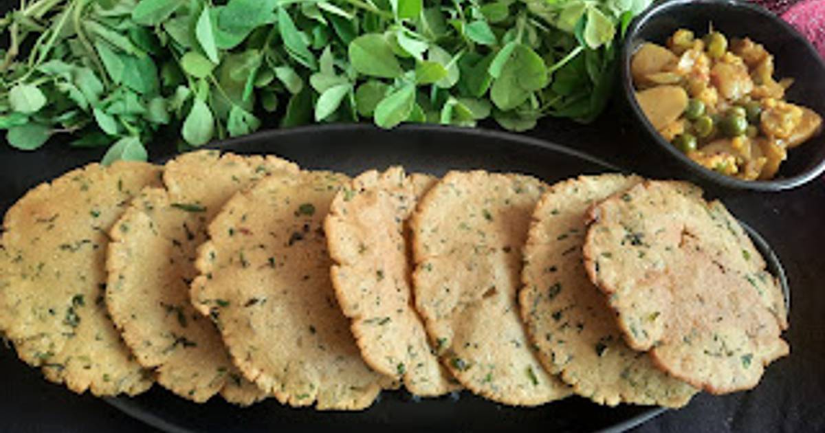 Makka atta ka methi puri Recipe by Mukti Sahay - Cookpad