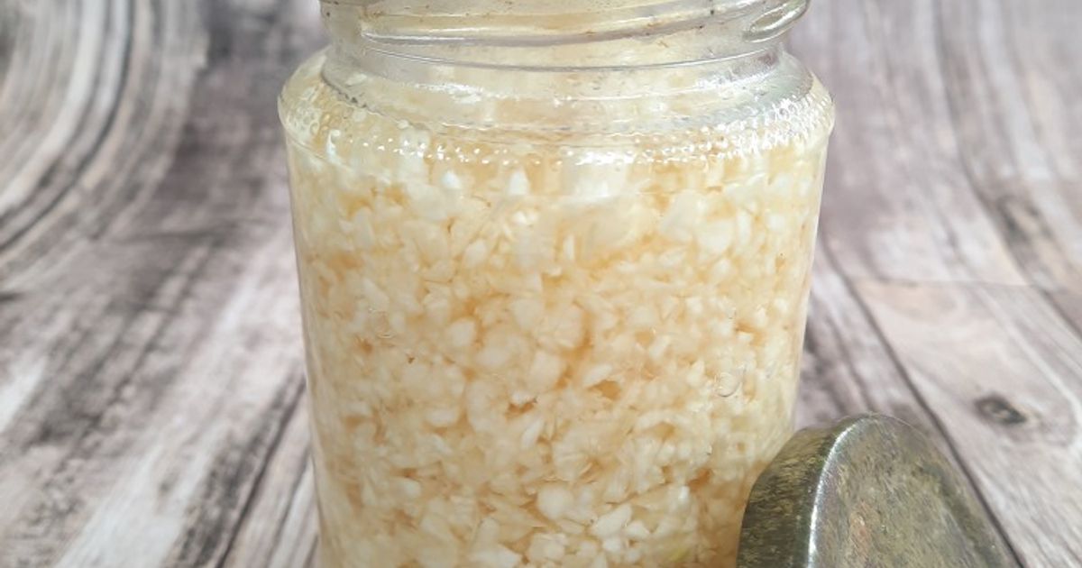 Resep Garlic In Oil (Baceman Bawang Putih) oleh Thyara - Cookpad