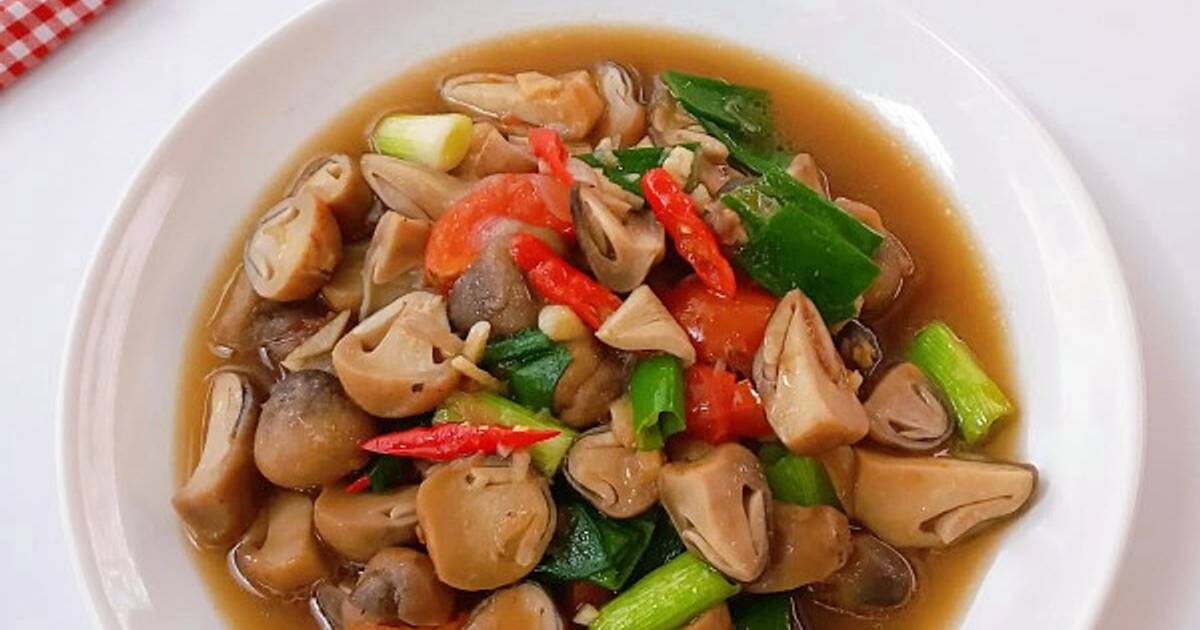 Resep Tumis Jamur Merang oleh Nay's Kitchen - Cookpad