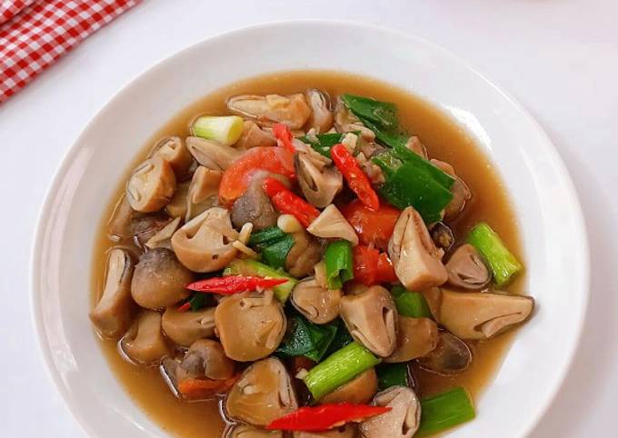 Resep Tumis Jamur Merang oleh Nay's Kitchen - Cookpad