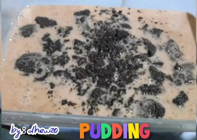 Resep Pudding Coklat Oreo oleh 𝓓𝓮𝔀𝓲 𝓐𝓻𝓲𝓯𝓲𝓪𝓷𝓽𝓲 - Cookpad