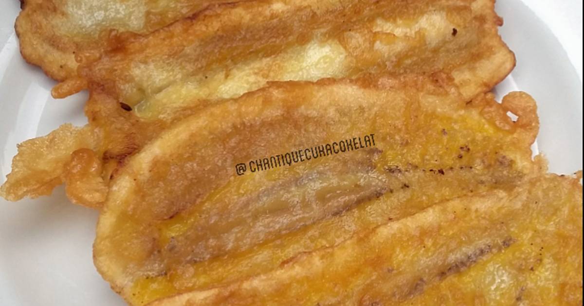 Resep PISANG GEPENG KEPOK ALA CEK FROZEN (Chantique) oleh Chantique ...