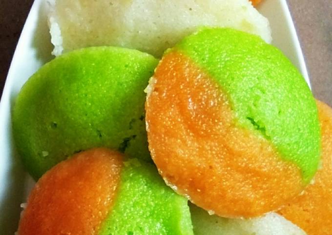 Tricolor idli Recipe by Cook With Neeru Gupta - Cookpad