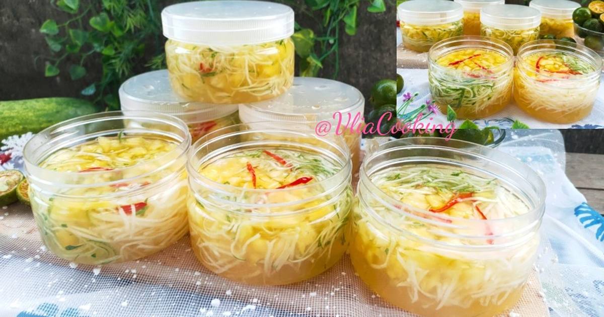 Resep RUJAK AIR Es Rujak | Cara Baru Menikmati Rujak Segar oleh Vlia ...