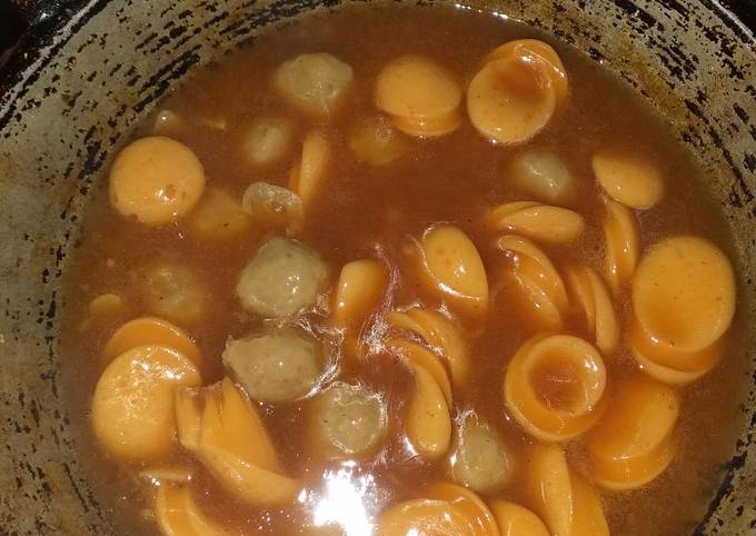 Resep Sup Sosis Saos Kecap oleh Nana - Cookpad