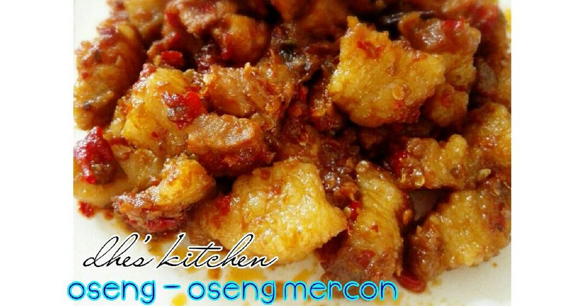 Resep Oseng - oseng mercon (khas jogja) oleh dhe's kitchen (Subandhini ...