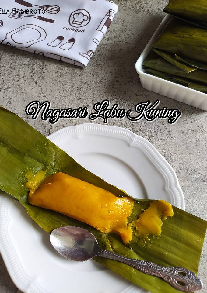 Resep Nagasari Labu Kuning | Pais/Sumping Waluh oleh Ella Hadibroto ...