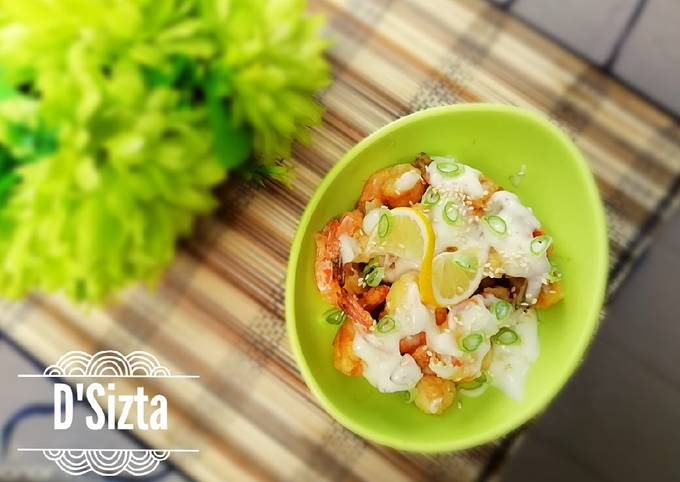 Resep Udang Saos Mayonnaise oleh D'Sizta - Cookpad