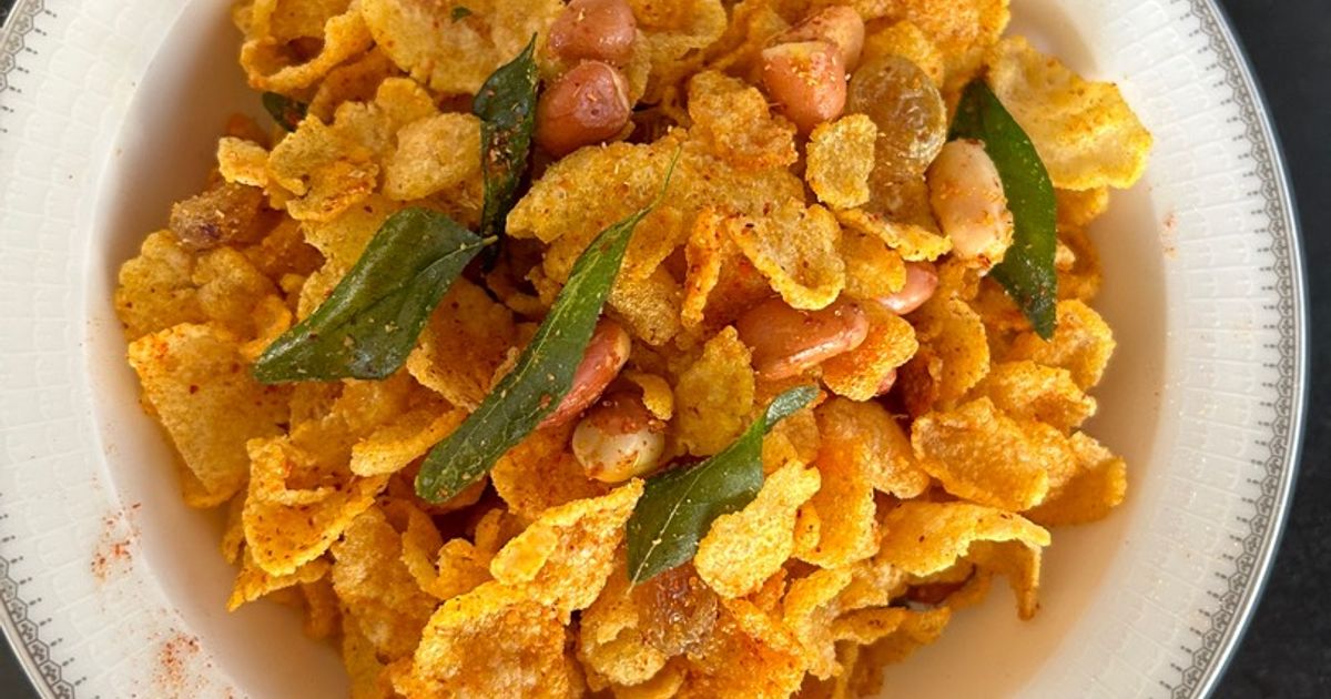 Makyacha Chivda (Corn Chivda) Recipe by Rajashree Patil - Cookpad