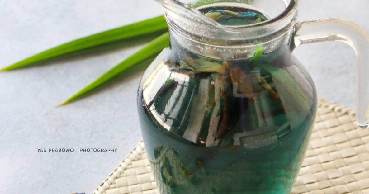Resep Teh Telang Pandan oleh tyasprabowo - Cookpad