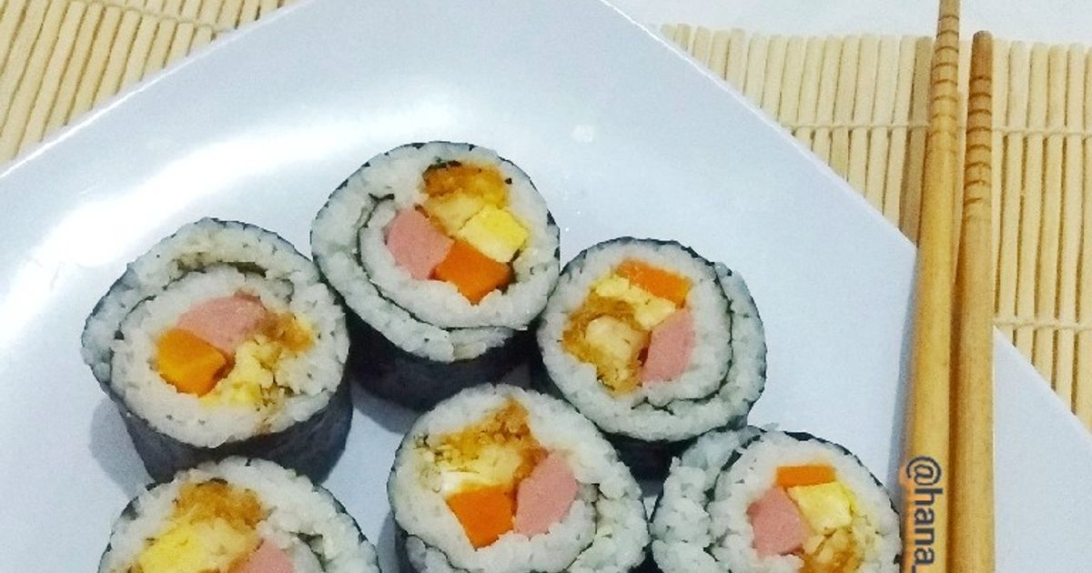 419 resep sushi rol homemade enak dan mudah - Cookpad