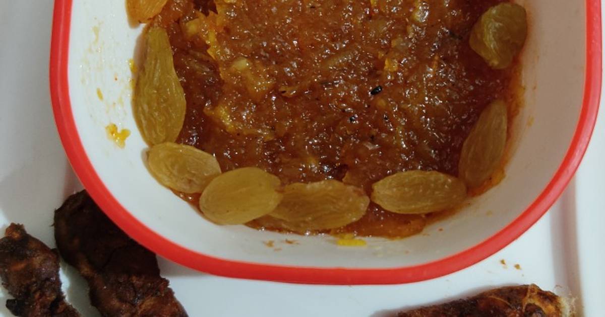 Sweet and sour aam jam Recipe by Nikita Grover - Cookpad