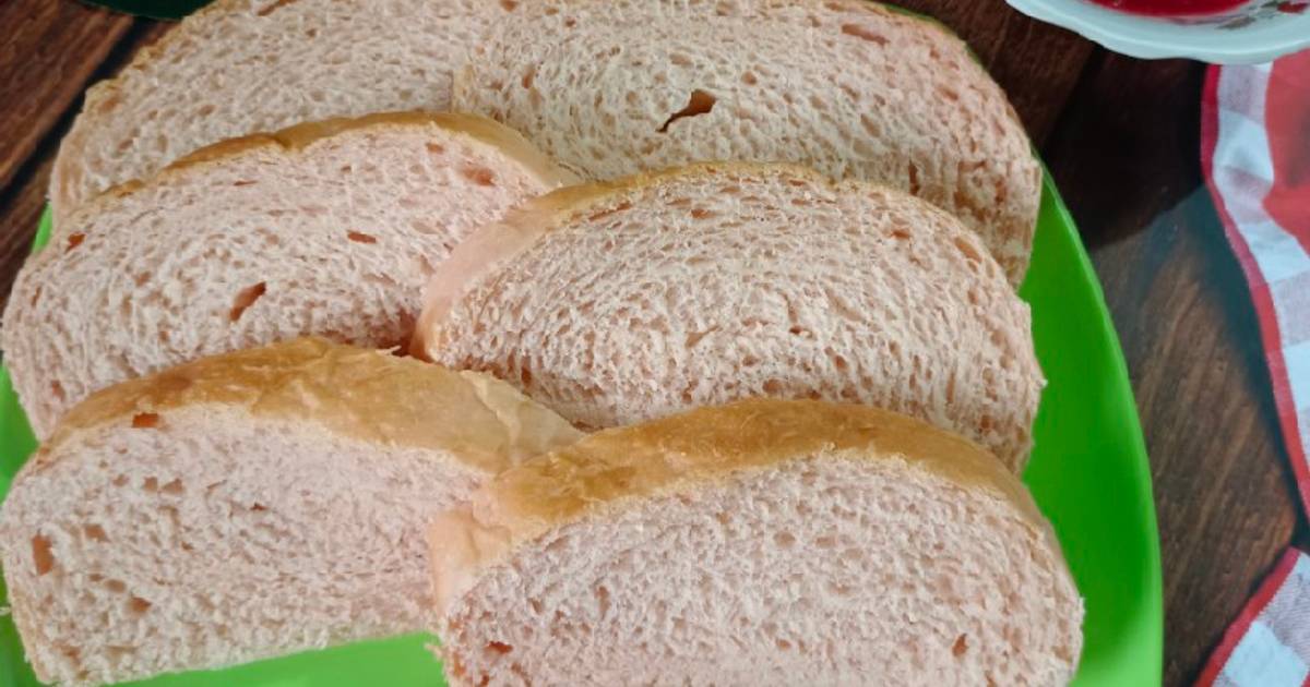 Resep Roti Tawar Kulit Buah Naga Oleh Chendera Ria Lim Cookpad