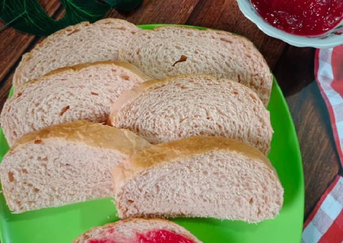 Resep Roti Tawar Kulit Buah Naga Oleh Chendera Ria Lim Cookpad