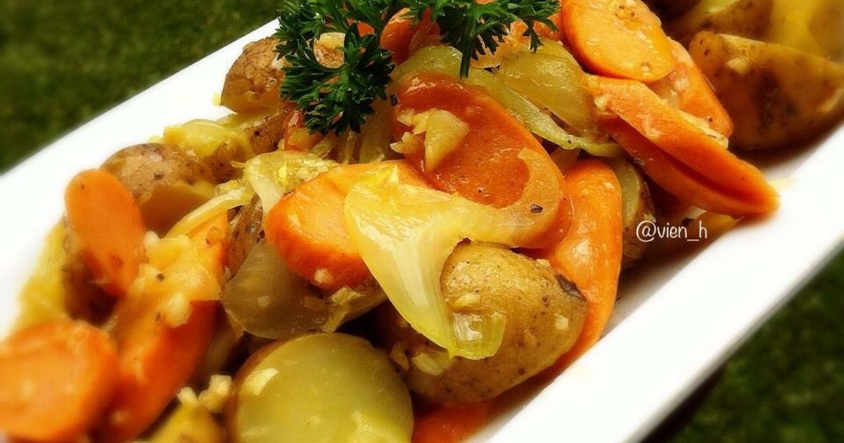 Resep Baby Potato With Sausage oleh vivin_herviani - Cookpad