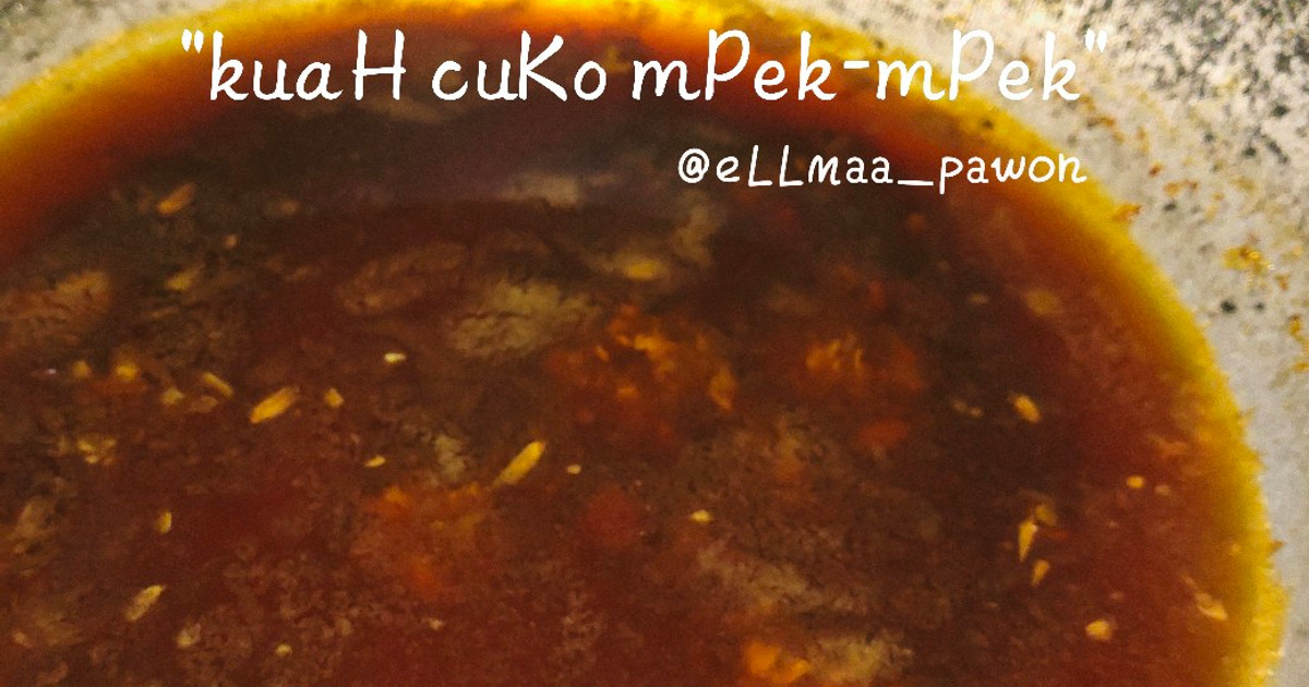 Resep Kua H Cu Ko M Pek M Pek oleh Ny. Ellmaa Prasetyawan - Cookpad
